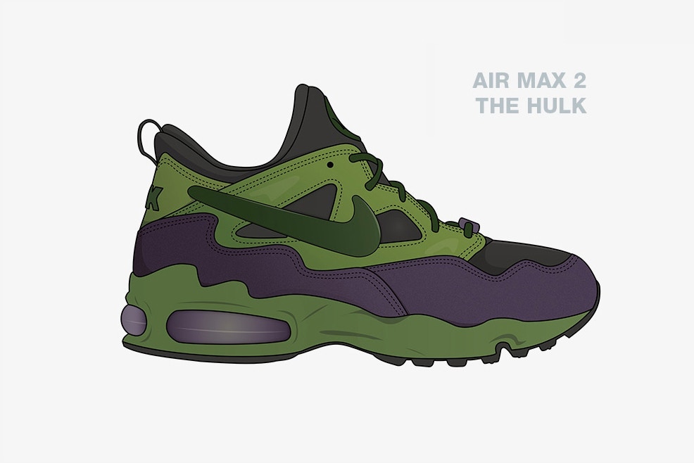 Nike x Marvel: ecco il progetto visionario del designer Matthew Walsh ...