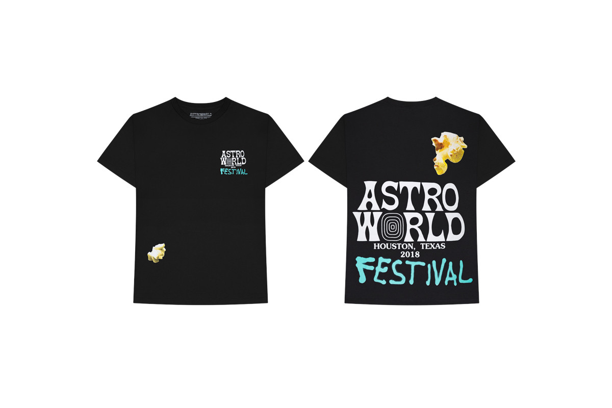 Ancora per poche ore sarà disponibile il merch del primo Astroworld ...