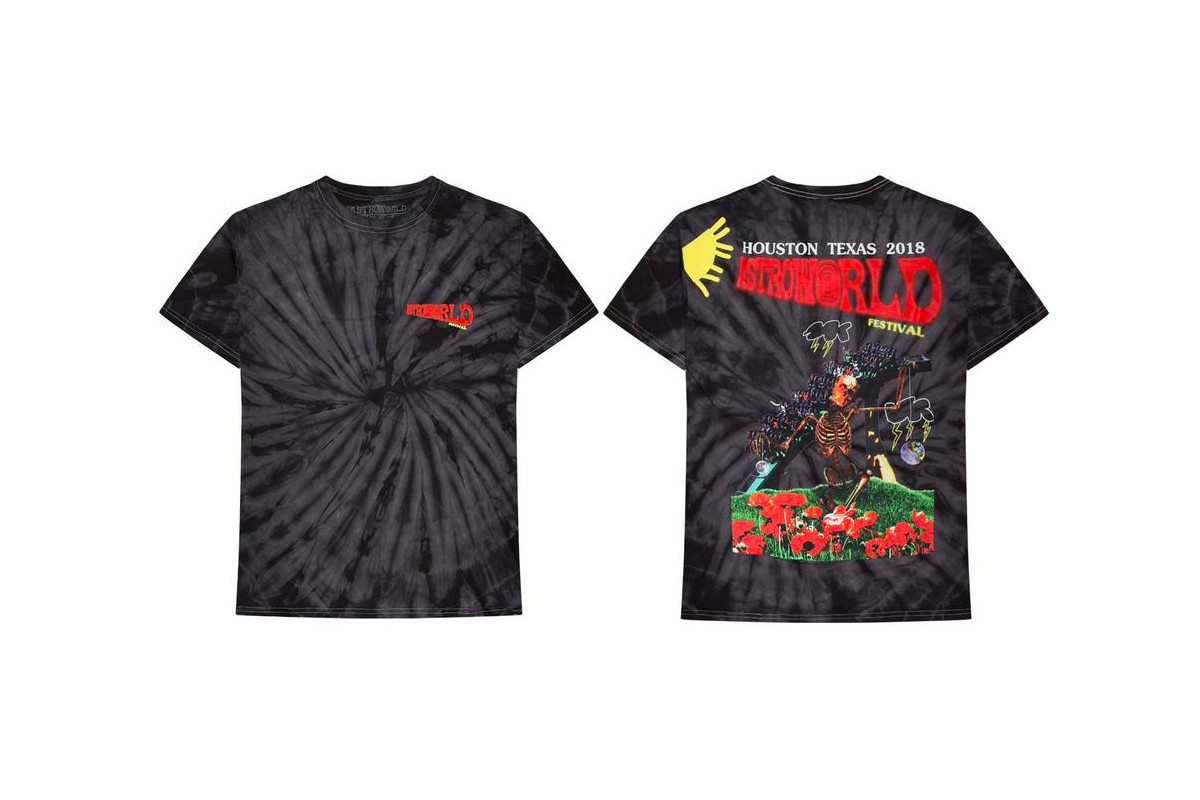 Ancora per poche ore sarà disponibile il merch del primo Astroworld ...