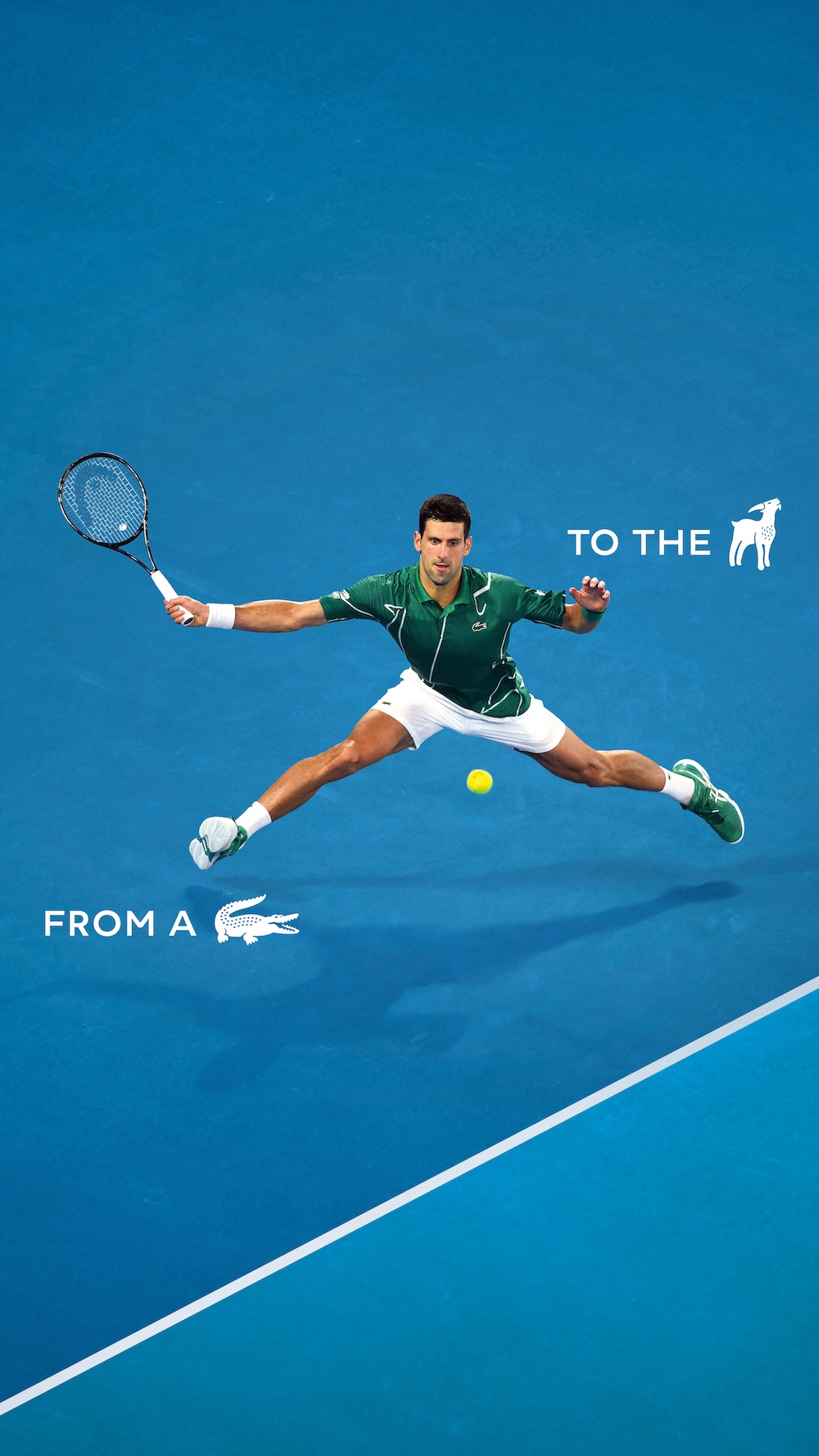 Lacoste cambia logo in onore di Novak Djokovic | Outpump